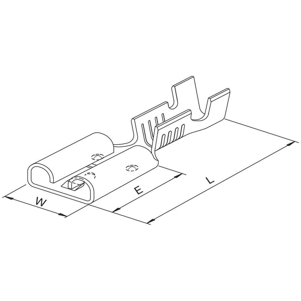MESA Terminal Socket, Connector | TD-Fast On Type